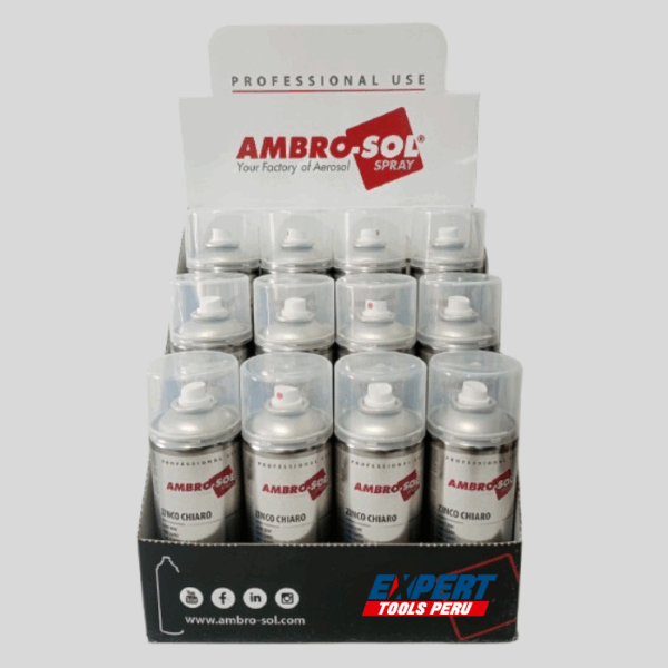AMBROSOL Z350 – SPRAY GALVANIZADO EN FRIO 98% ZINC – GRIS CLARO SEMI ...