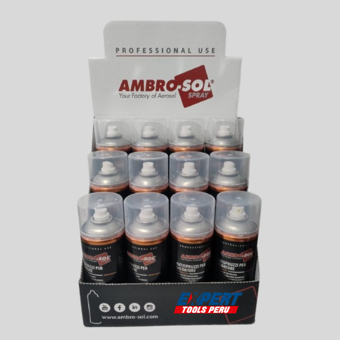 AMBRO-SOL – SPRAY ANTI-SPATTER 400ml CODIGO W506 "EXPERT PACK ANTI ...